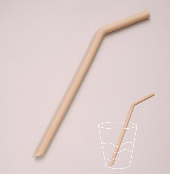 Dutsi Siliconen Rietje met Drinkhoek - Veilig & Gemakkelijk voor ...