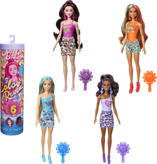 Barbie Color Reveal Pop - Verrassingsitem - Barbiepop | bol