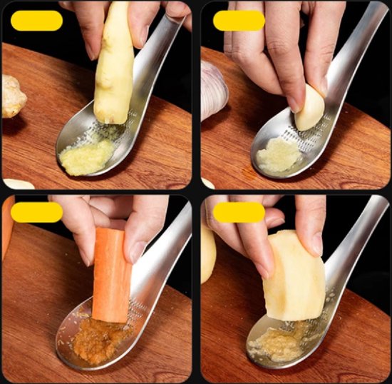 Gember rasp RVS - gemberrasp - keukenrasp - knoflookrasp | bol