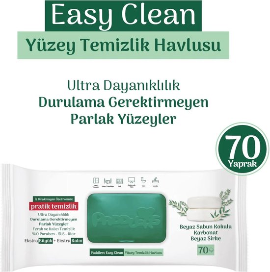 PADDLERS easy clean doekjes! Gemakkelijk schoon te maken ...