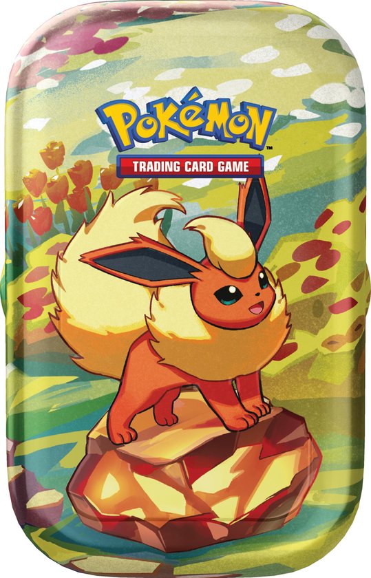 Pokémon - SV08.5 - Prismatic Evolutions - Mini Tin - Flareon - Pokémon ...