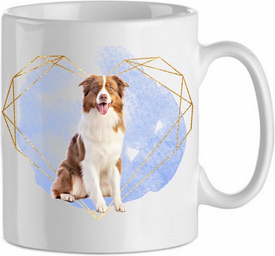 Mok Australian shepherd 3-2 |Hond| Hondenliefhebber||Dog| Cadeau voor ...