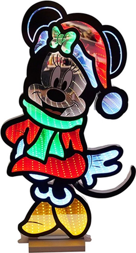 Disney - Infinity Minnie Mouse Spiegellamp - multicolor - 40 cm - kunststof | bol