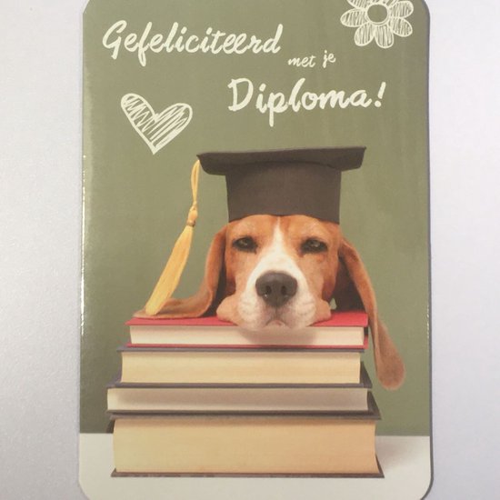 6 Luxe Geslaagd Wenskaarten - Kaart Wens Kaart Examen Geslaagd School Studie Opleiding... | bol