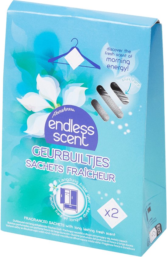 Endless Scent geurzakjes |Morning Energy| Geurbuiltjes |kledingkast ...