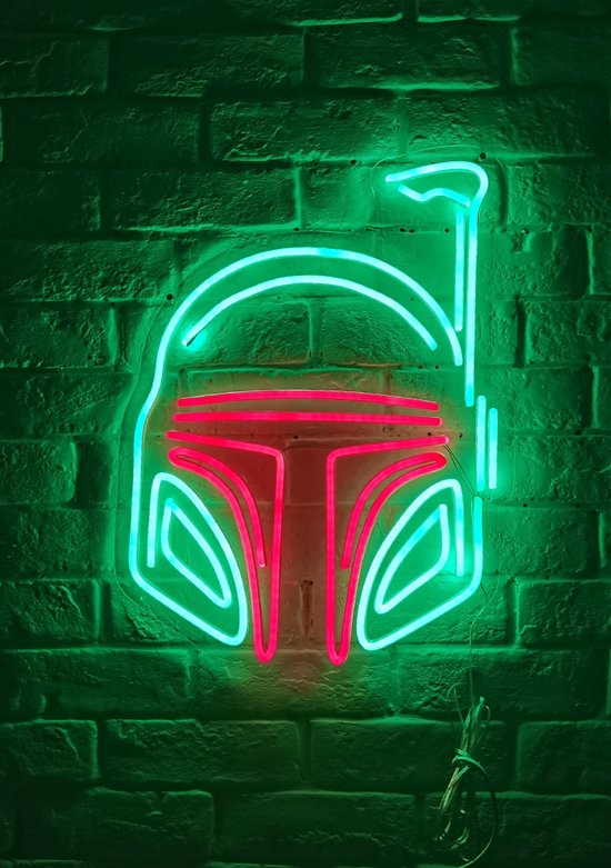 Ohno - Boba Fett - LED Neon Sign | bol