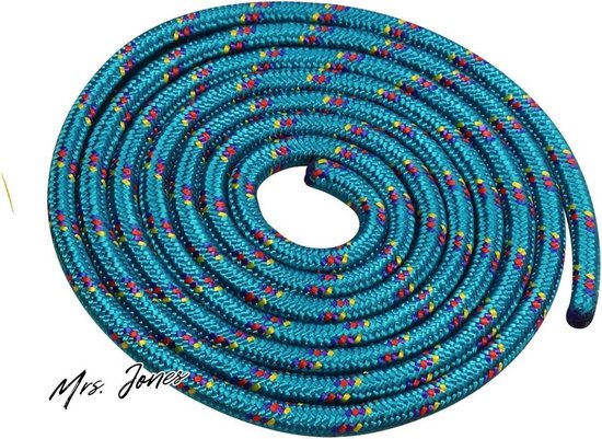 Mrs. Jones Touw springen - springtouw 3 meter - mooi patroon - groen ...