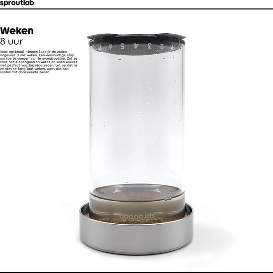 BIO Alfalfa Kiemzaden | 250g, 500g & 1kg | sproutlab® | bol