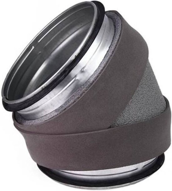Econox Thermoduct geïsoleerde bocht 45 graden diameter 315 mm | bol
