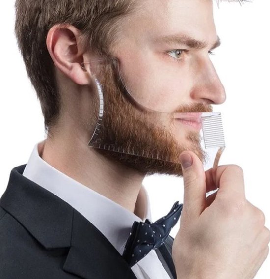 Beard Shaper Tool met Kam - Baard & Snor bijwerken - Neklijn & Oor ...