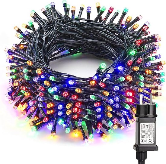 Kerst LED - lichtslingers Kleurrijk - 20M 200 LED 8 standen ...