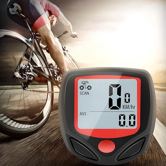14-Function Waterproof Bicycle Speedometer for Daily and Training ...