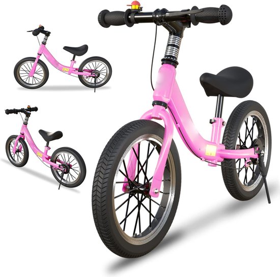 Loopfiets voor Kinderen 2-6 Jaar - 14 Inch Balansfiets met Rem ...