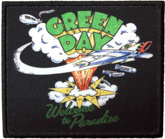 Green Day - Welcome To Paradise Patch - Zwart | bol
