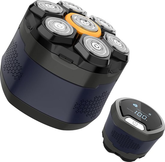 Lexium Skull Shaver - Scheerapparaat Mannen – Trimmer - Tondeuse - Hoofd Kaal Scheren | bol