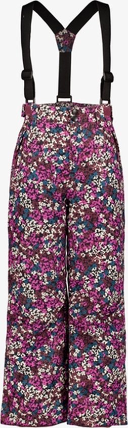 Mountain Peak kinder skibroek met bretels roz - Roze - Maat 110 | bol