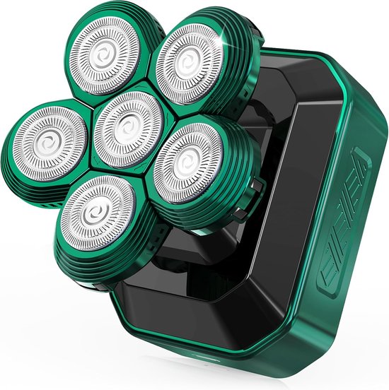 Lexium Skull Shaver - Scheerapparaat Mannen – Trimmer - Tondeuse - Hoofd Kaal Scheren | bol