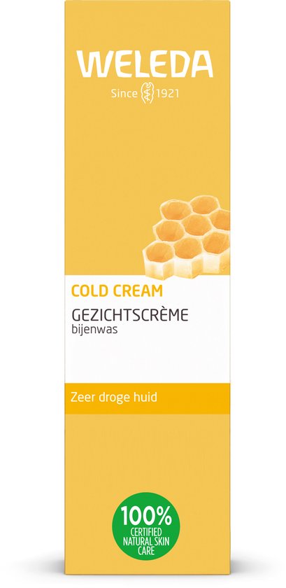 Weleda Cold Cream Gezichtscrème - Bijenwas - Beschermt & voedt - 30ml | bol