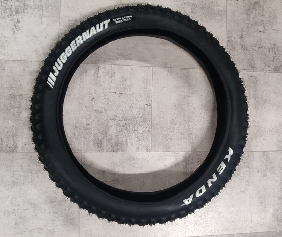 Set Kenda Juggernaut 26 x 4,5 buitenband plus binnenband - Fatbike band 26 inch -... | bol