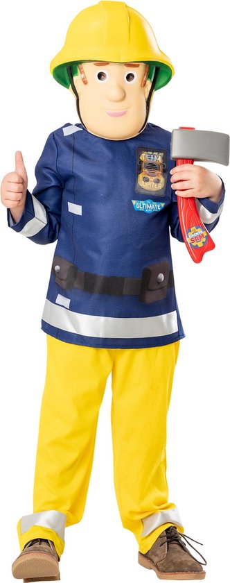 Rubies - Brandweerman Sam kostuum (5-6 jaar) | bol