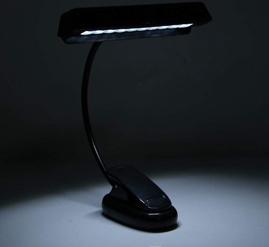 Mrs. Jones Clip-on muziekstandaard flexibele led-muziekstandaard ...