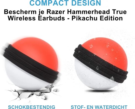 Gamers Vault Case voor Razer Hammerhead True Wireless Earbuds Pokémon ...