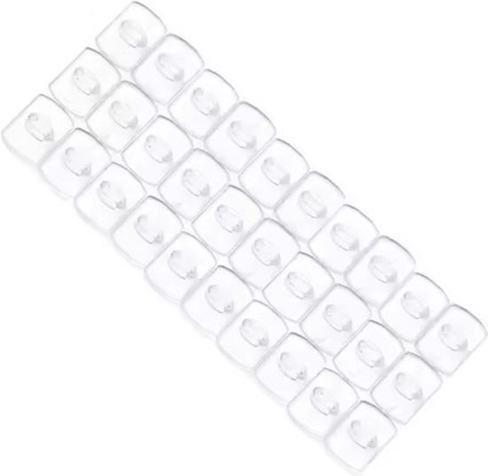 RHINO - Zelfklevende Plakstrips - 20 Stuks - Plakspijker - Muur Haakjes ...