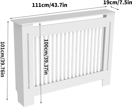 Mason® - Radiator Ombouw - Radiator Kast - Radiator Kant En Klaar ...