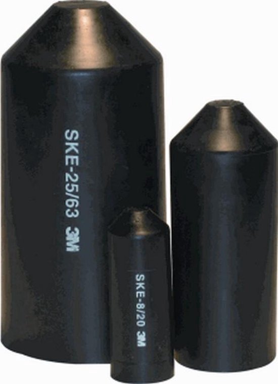 SKE 30/76 - Heat shrink tube - Black - 9 cm - 7.6 cm - 1 pc(s) - 120 °C ...