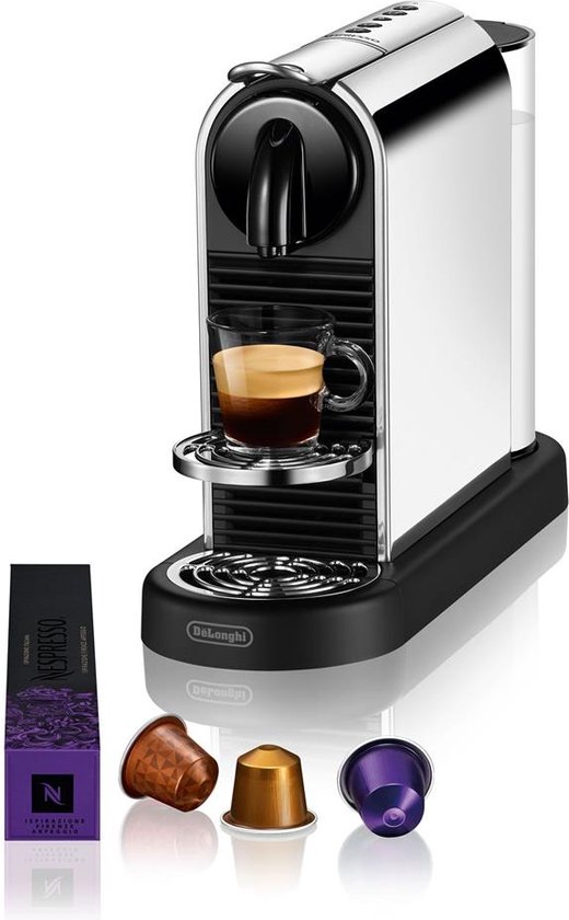De'Longhi Nespresso CitiZ Platinum - Koffiecupmachine - Metal - EN220 | bol