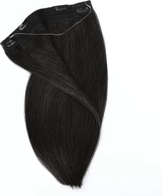 Halo Hair Extensions | Hair Extensions | 45 CM | 95 GR | Human Hair ...