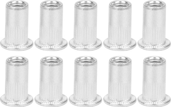 Verticale Boor Moer Blind 100 Stuks M5 Klinkmoer Inserts Schroefdraad ...