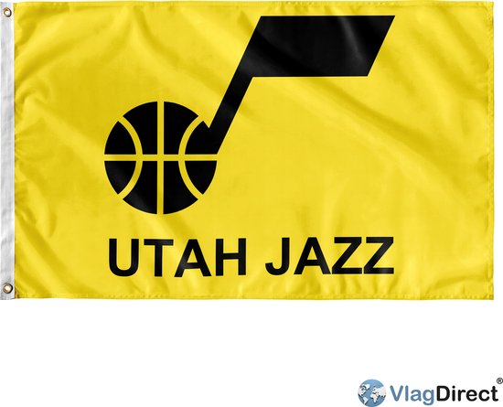 VlagDirect - Utah Jazz vlag - Utah Jazz basketbalteam vlag - 90 x 150 ...