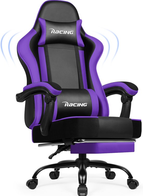 Elekiatech Gaming Stoel - Gamestoel mit 90°-170° Rugleuning - Gaming ...