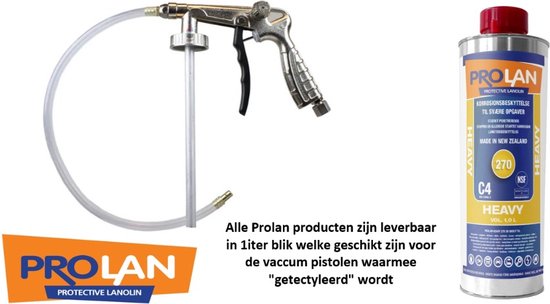 Undercoating pistool voor Tectyl, Fertan, Dinitrol, Owatrol underbody ...