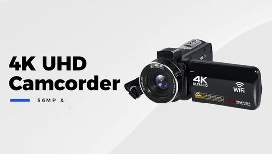 4K Ultra HD - Handycam Camcorder - 2 in 1 Set Met Externe Microfoon ...