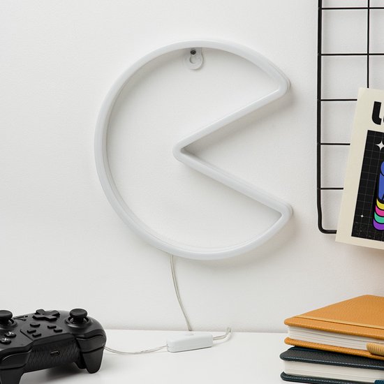 Pac Man Wall Mountable LED Neon Lamp | bol