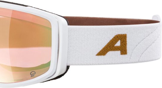 Alpina Bivio Q Skibril 2024 - Wit | Categorie 2 | bol