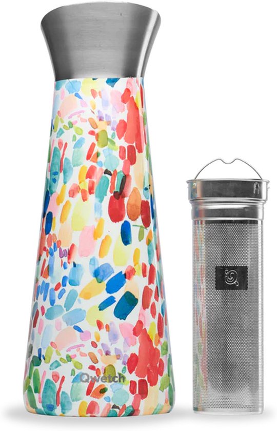 Qwetch Isothermische karaf inox arty 1000ml | bol