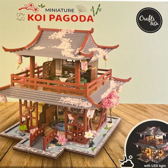 Miniatuur huisjes - Bouwpakket - DIY - miniatuur bouwpakket | bol