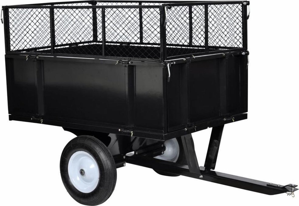 Kipper Aanhanger 300KG - Tuin kar - Bolderkar - Tuin aanhanger met ...