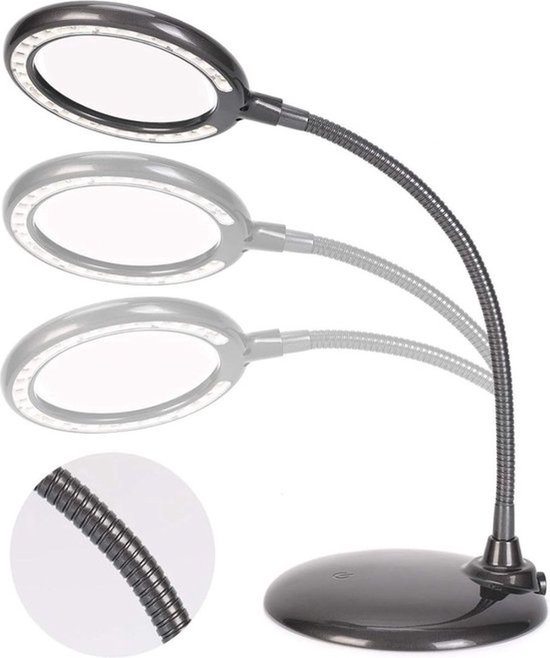 Vergrootglas met licht - Vergrootglas op standaard - Vergrootglas ...