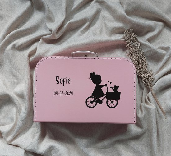 Kinderkoffer - Logeerkoffer - Kartonnen koffer - Kinder koffertje ...