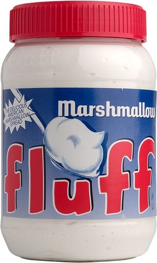 Fluff Marshmallow Vanille - 12 x 213gr - Voordeelverpakking | bol