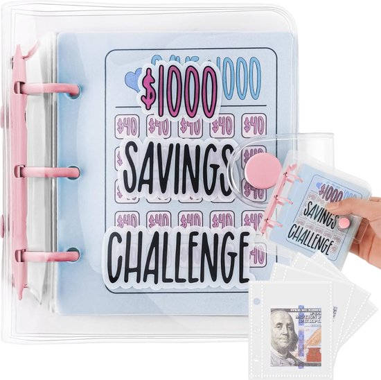 25 Envelope Spaarboekje - Mini Geld Besparen Portemonnee Spaar ...