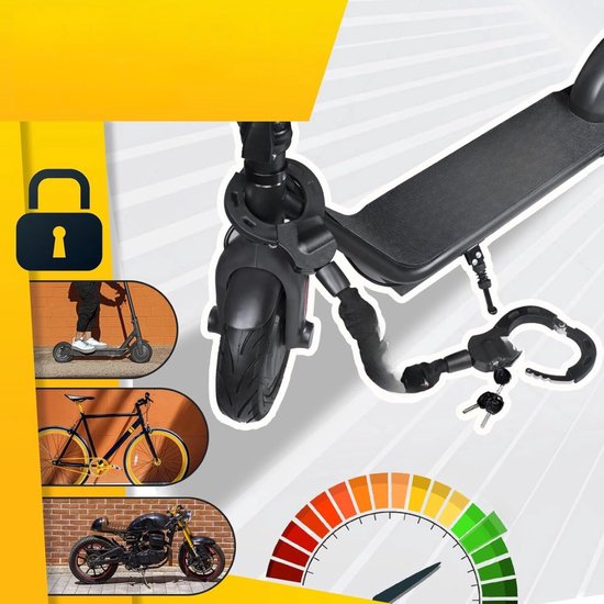 Handboeislot - Handboei slot - Voor elektrische step - Veligheid - Slot ...