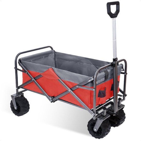 Bolderkar - Opvouwbaar - Tot 80KG - 94L - Wasbaar Polyester - 98x45cm ...