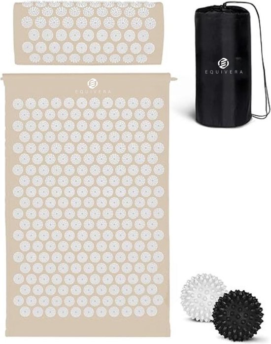 Equivera Spijkermat - Spijkermat - Spijkerbed - Acupunctuur Kussen ...