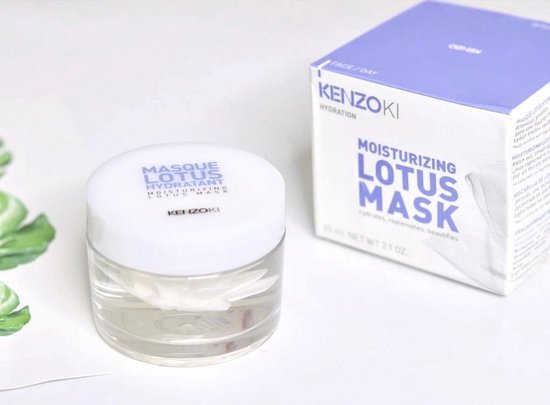 KENZOKI HYDRATION MOISTURIZING LOTUS MASK 60 ML | bol
