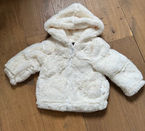 Jasje - 6 maand - Zacht - Warm - Mantel - Kinderjas - Ecru - Kind ...